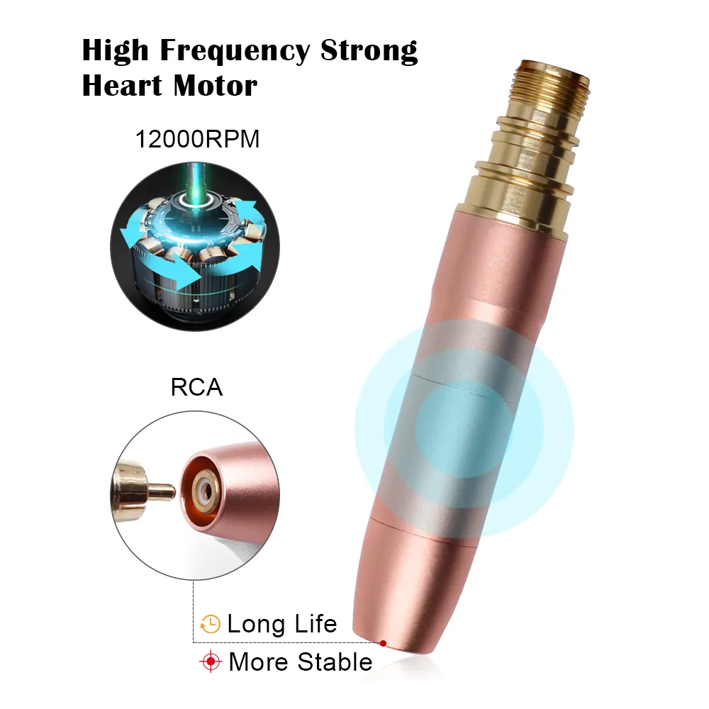 Digital Permanent Makeup Machine Kit - Eyebrow Tattoo Pen, Microblading ...