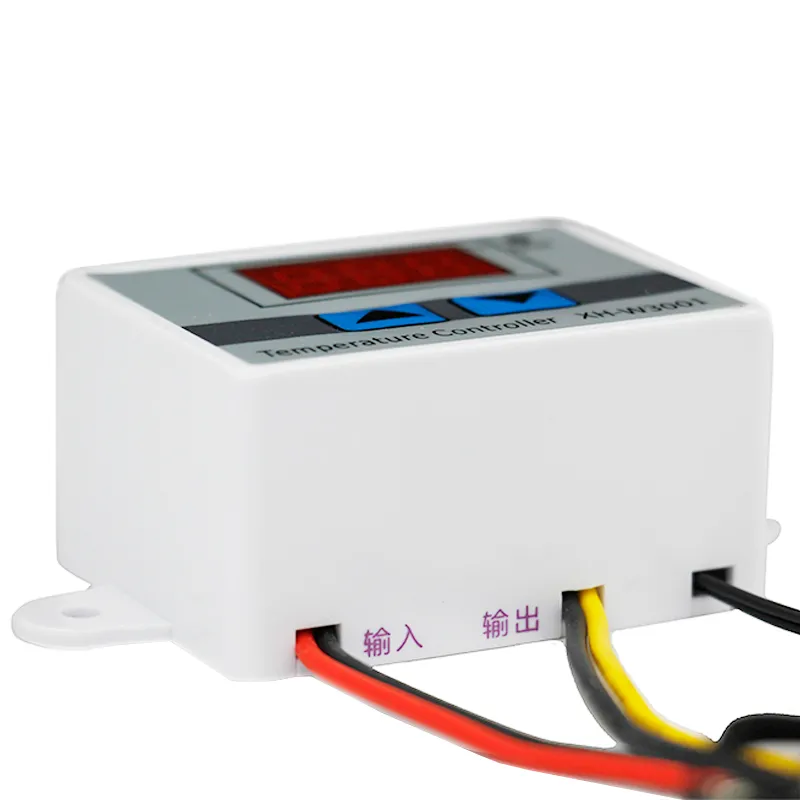Digital Temperature Controller: Heat/Cool Thermostat With Probe, 220V Electronic Temperature ...