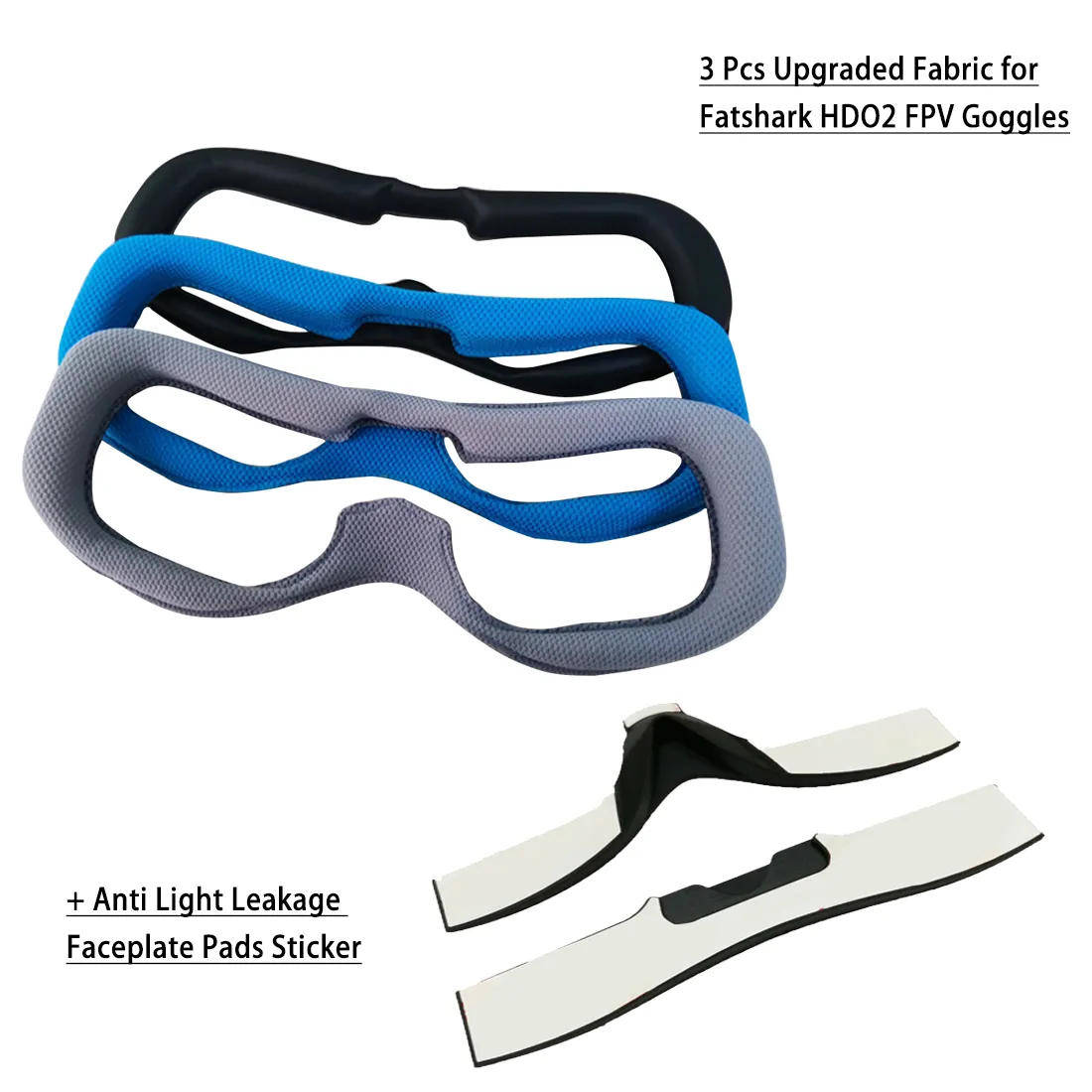 Fatshark HDO2 Tello Drone Accessories Upgraded Fabric FPV Goggles With Anti Light And Leakage Foam Pad From Ddmywonder 10.81 DHgate.Com