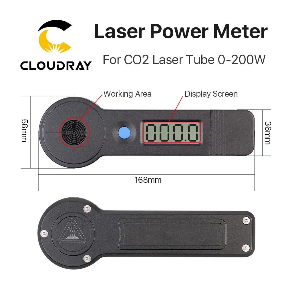 High Accuracy Laser Power Meter 0-200W - Precise Measurement Tool for ...