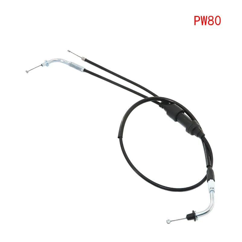 UpgradedUniversal PW50 PW80 Front Rear Brake Throttle Choke Cable Set ...