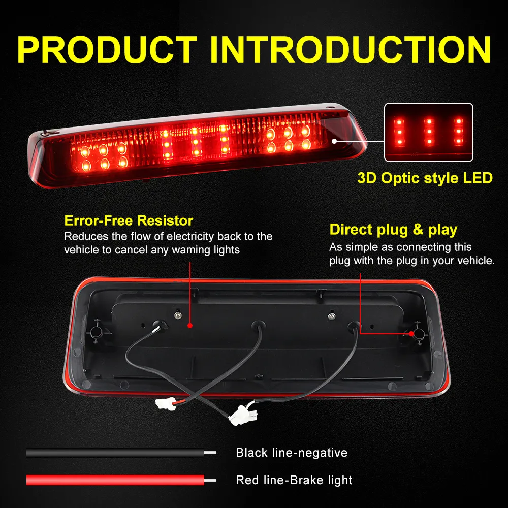 DHgate.com:2024 LED Third Brake Light Lamp - Compatible with Ford F150 ...