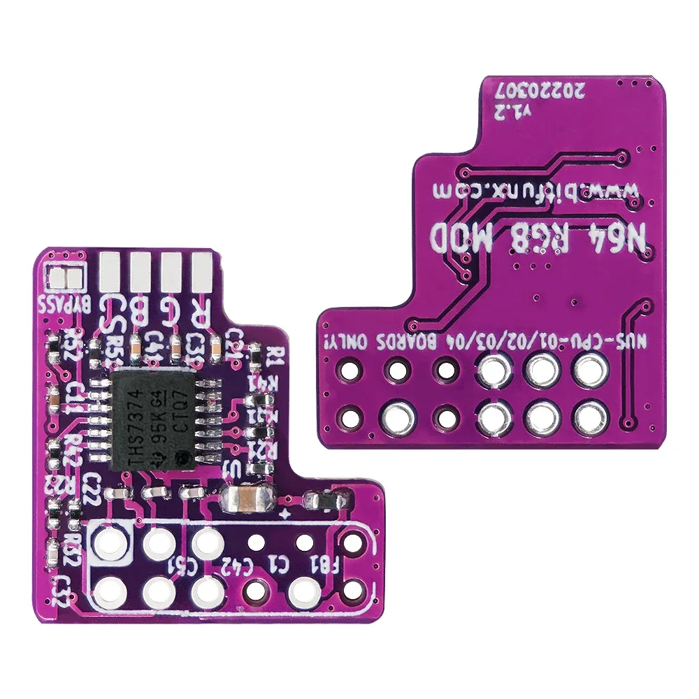 RGB Mod Chip For N64 NTSC Game Console RGB Mod Kit For Nintendo 64 ...