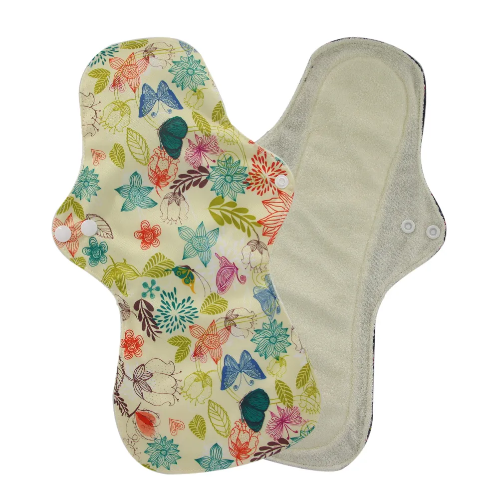 Reusable Bamboo Menstrual Pads - Heavy Flow, Organic Sanitary Pads ...