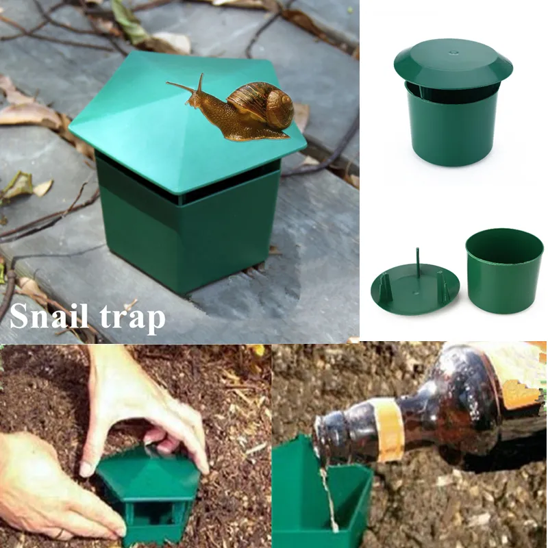Eco-Friendly Snail & Slug Trap: Catch & Release Pests, Safe for Gardens ...