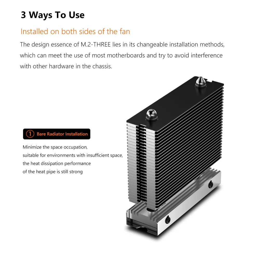 M.2 THREE M.2 2280 SSD Heat Sink With 6010 Fan ... From Ddmyhome, $21. ...