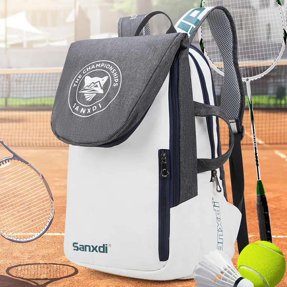 Large Tennis Backpack For 3 Rackets Durable Padel Rackets Backpack With ...