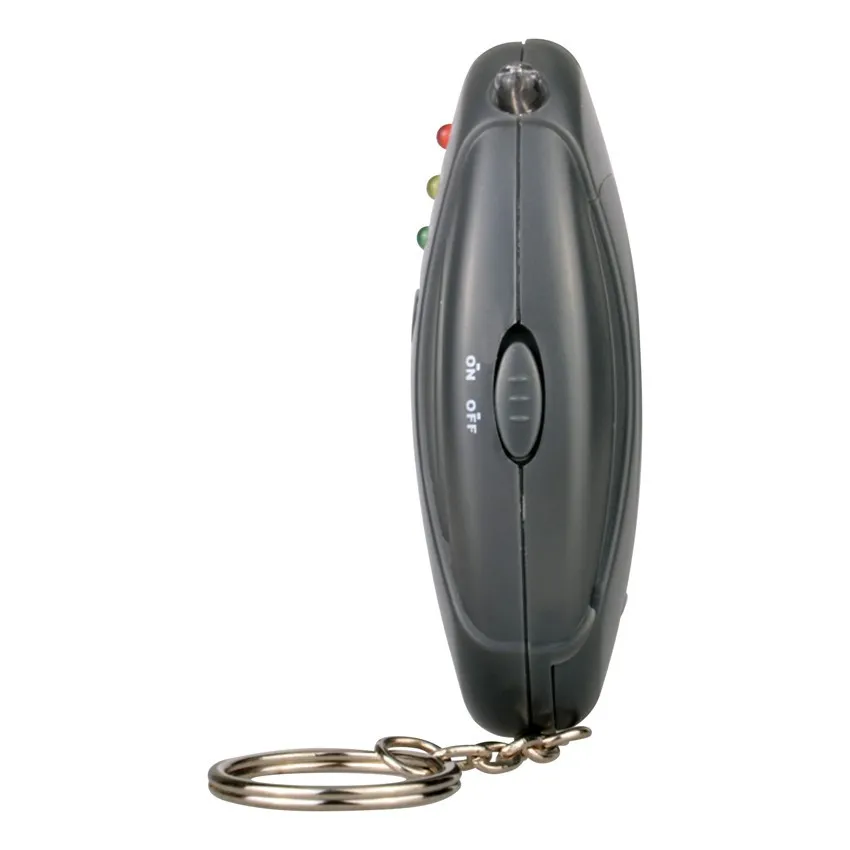 Breathalyzer Keychain with LED Flashlight - Portable Breath Alcohol ...