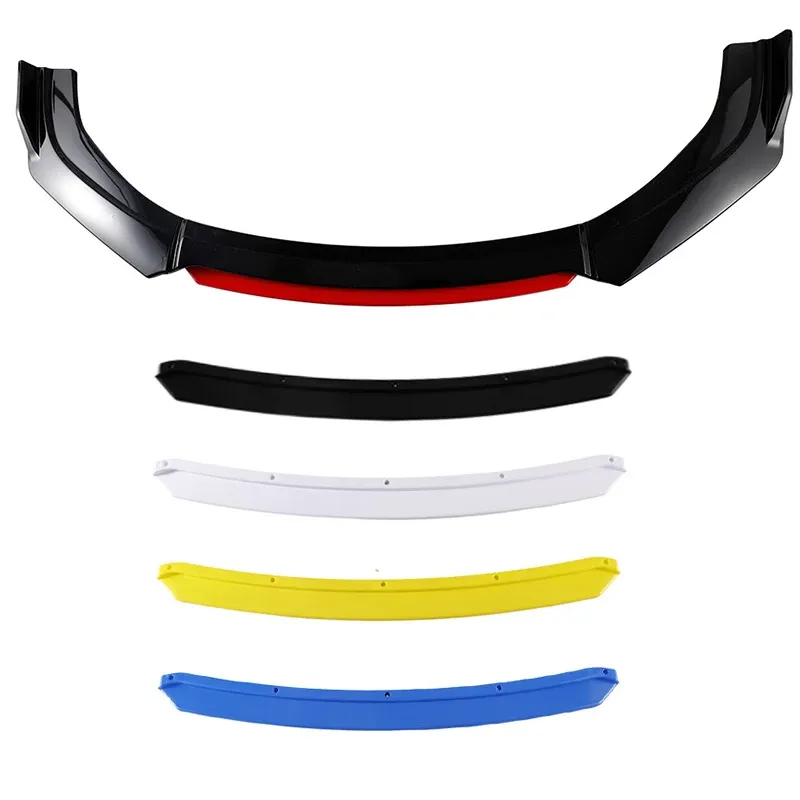 Universal Car Bumper Lip: Durable Polyurethane Front Spoiler Diffuser ...