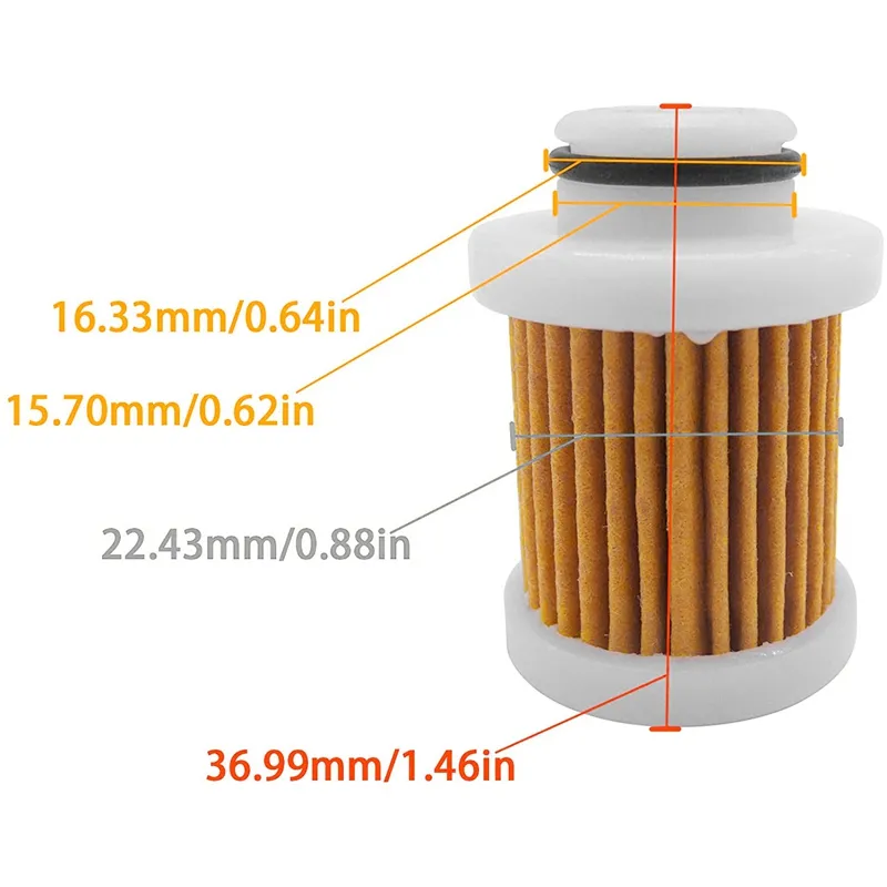 DHgate.com:Fuel Filter for Yamaha 115 Outboard: 2PCS 6D8-WS24A-00 for ...