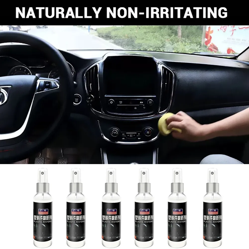 Automotive Interior Plastic Restorer: Plastic Parts Wax for Instrument ...