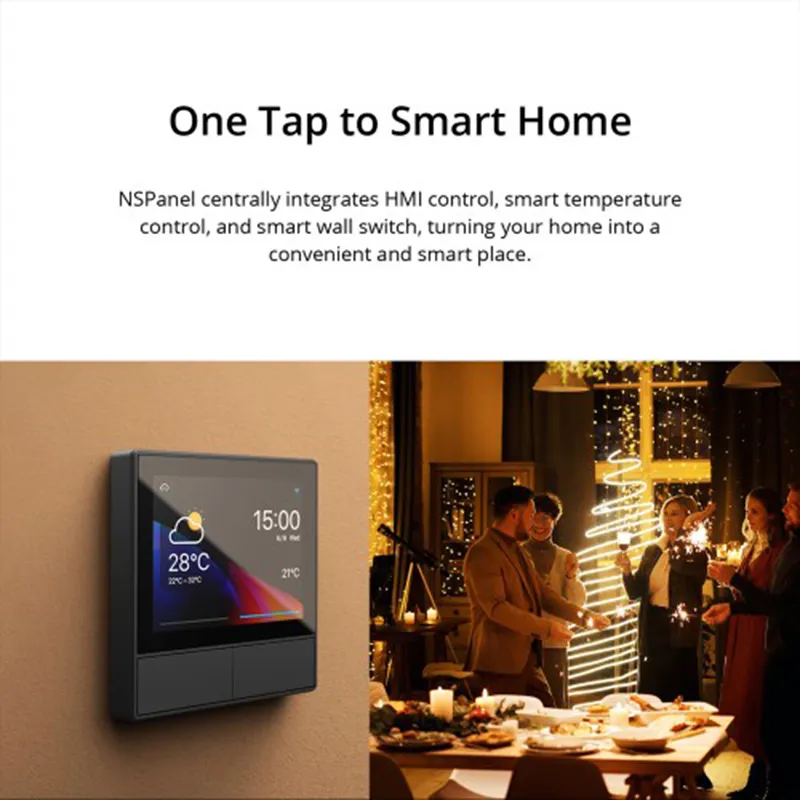 Sonoff NSPanel Smart Home Assistant WiFi Smart Switch & Thermostat From ...