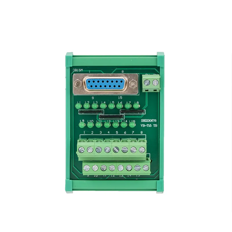 DB37 Female Terminal Block Bre breakout Board power adapter with DIN ...