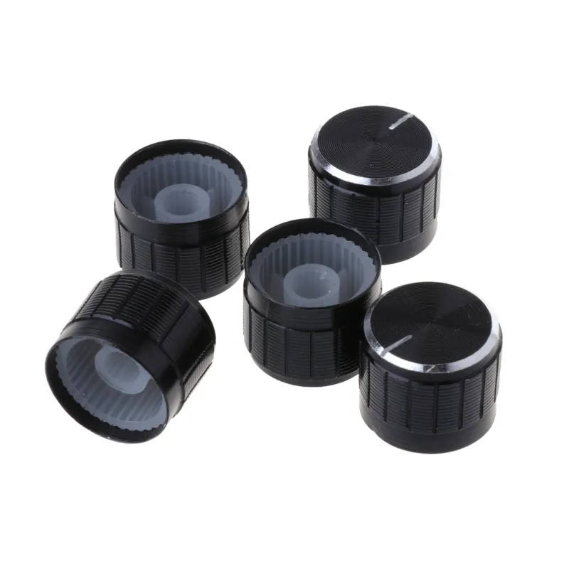 21X17mm Aluminum Rotary Control Potentiometer Knob Electronic Component ...