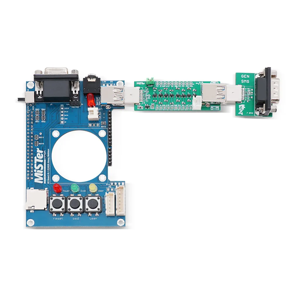 DHgate.com:MiSTer FPGA BitFunx SNAC USB 3.0 Controller Adapter, Black, with X2 PCBs for MiSTer ...