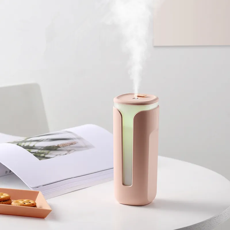 260ml USB Car Aromatherapy Diffuser Air Purifier with LED Light Mini ...