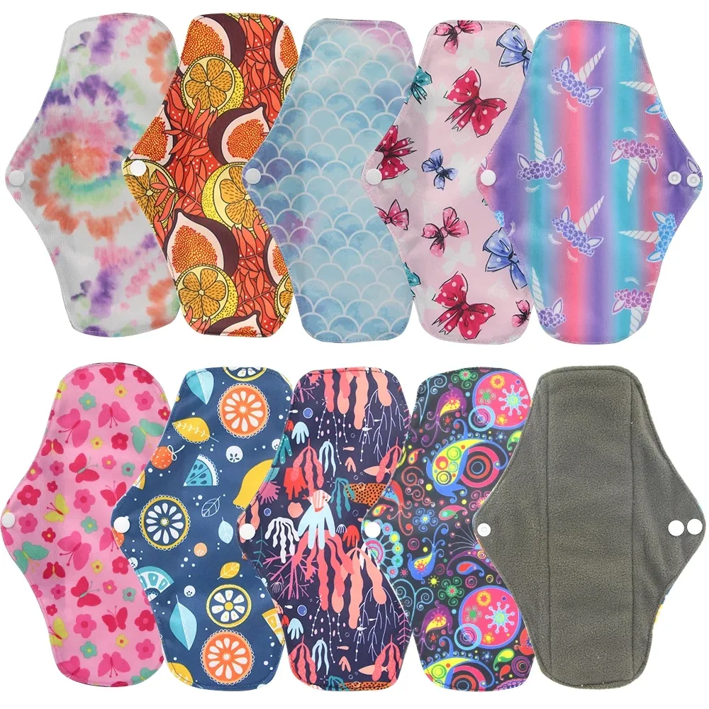DHgate.com:Charcoal Bamboo Reusable Sanitary Pads for Women | Super ...
