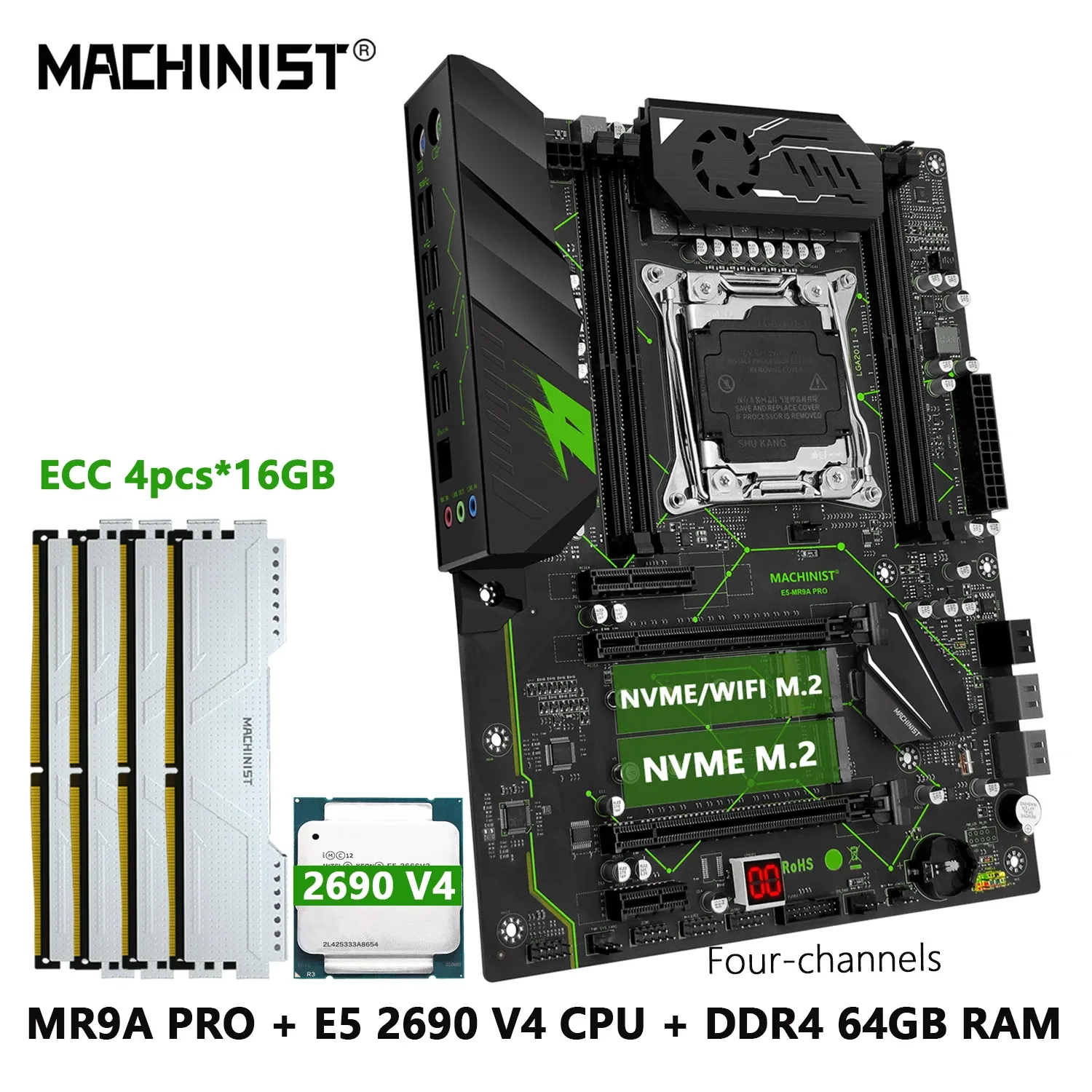 Motherboards Machinist X99 Motherboard Kit Set Lga 20113 Xeon E5 2690
