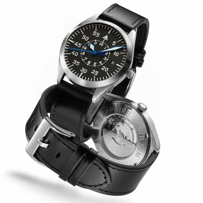 DHgate.com:Pilot Watch - Automatic Mechanical Field Wristwatch ...