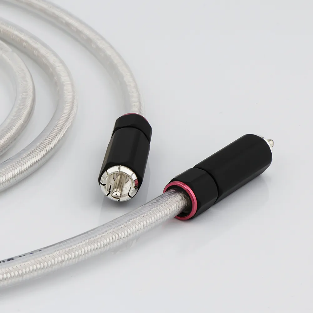 XLO HT4 Silver Plated Digital Coaxial Audio Cable, RCA to RCA, HiFi 75 ...