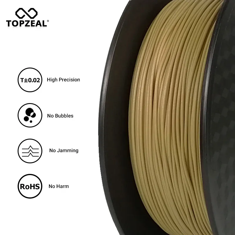 DHgate.com:TOPZEAL PLA 3D Printer Filament - 1.75mm, +/-0.02mm Accuracy ...