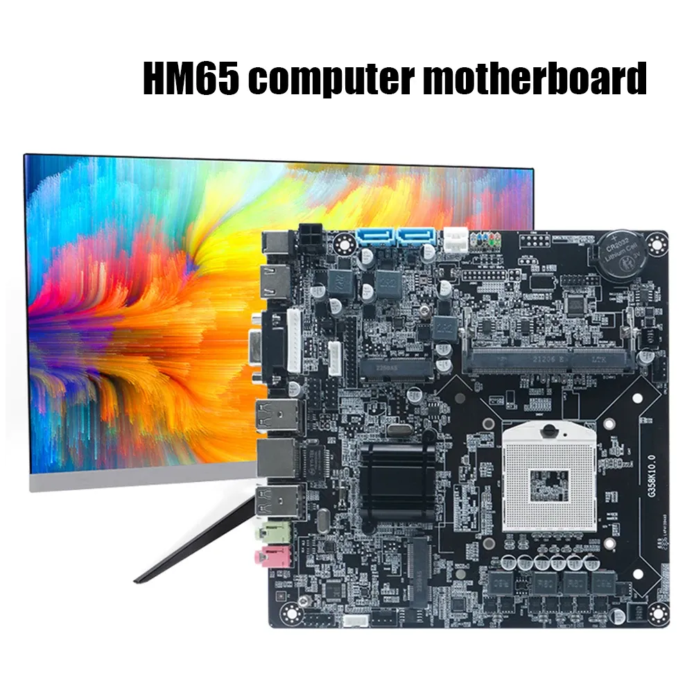 Motherboards HM65 MicroITX Motherboard Support DDR3 1066/1033/1600 ...