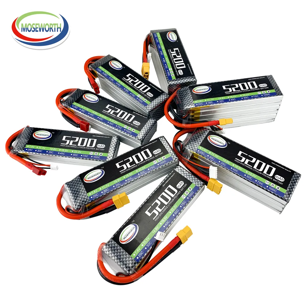 5S Lipo Battery 100C Continuous 200C Burst Discharge Rate for RC Car ...