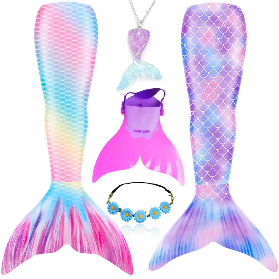 Mermaid Tail For Swimming, Childrens Mermaid Tails Swimming: Shimmering ...