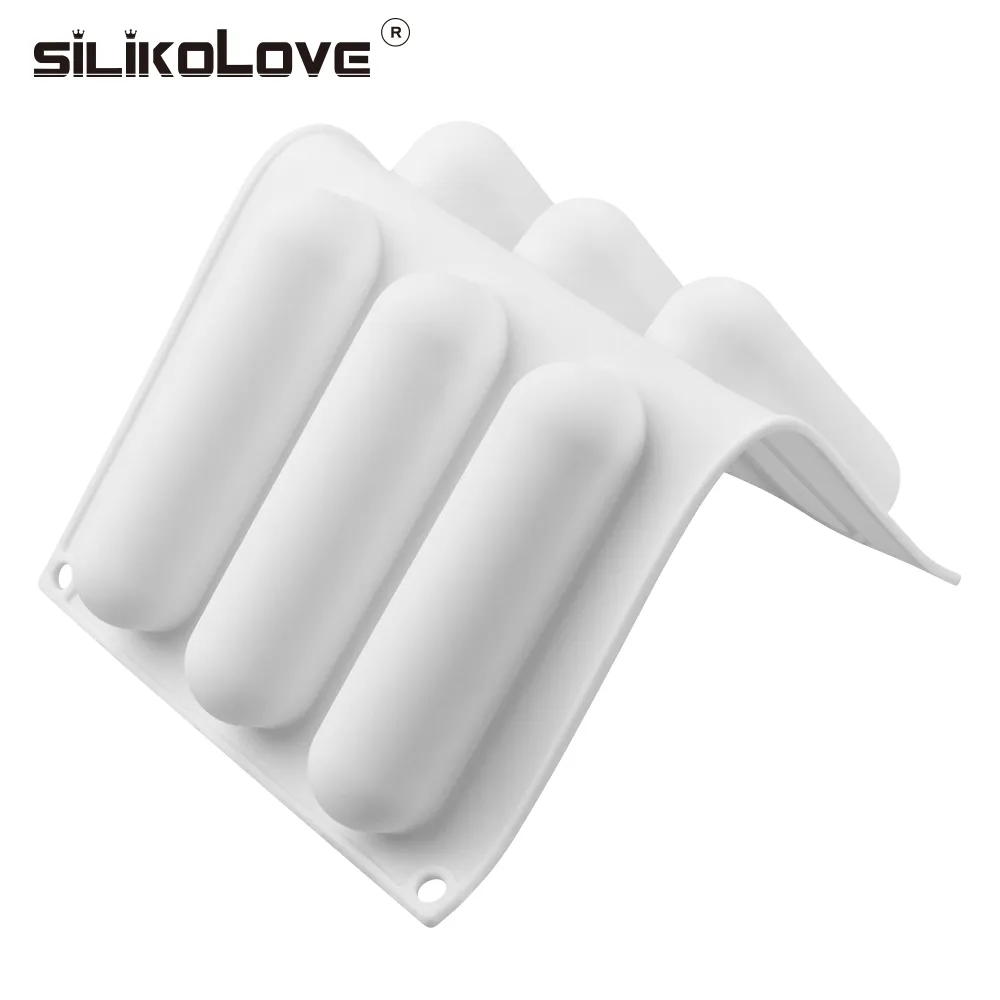 DHgate.com:SILIKOLOVE 3D Long Strip Silione Molds for Mousse Cake ...