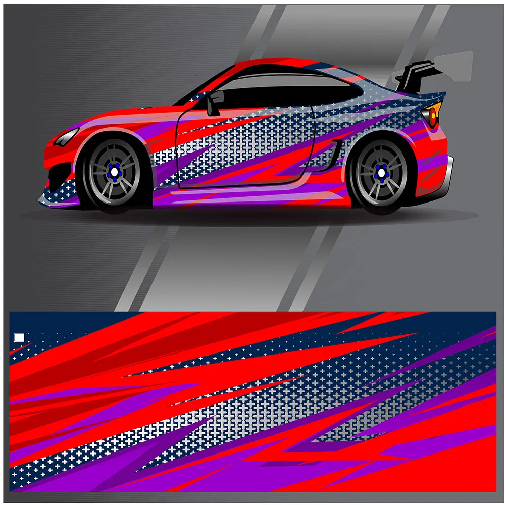 DHgate.com:Full Body Racing Car Graphic Decal Vinyl Wrap Modern Design ...
