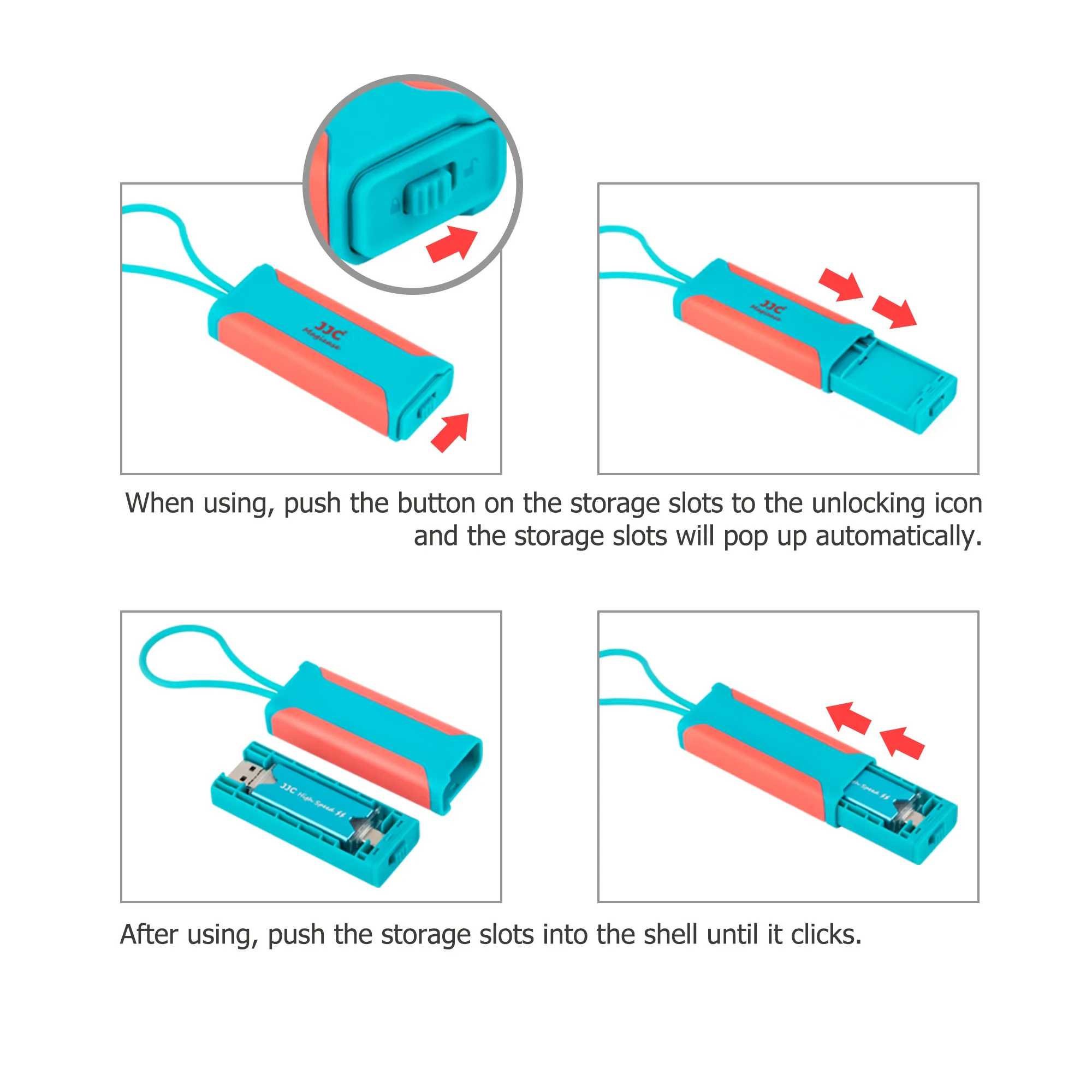 Portable Memory Card Case - SD Card Holder, TF Card Storage Box, SIM ...