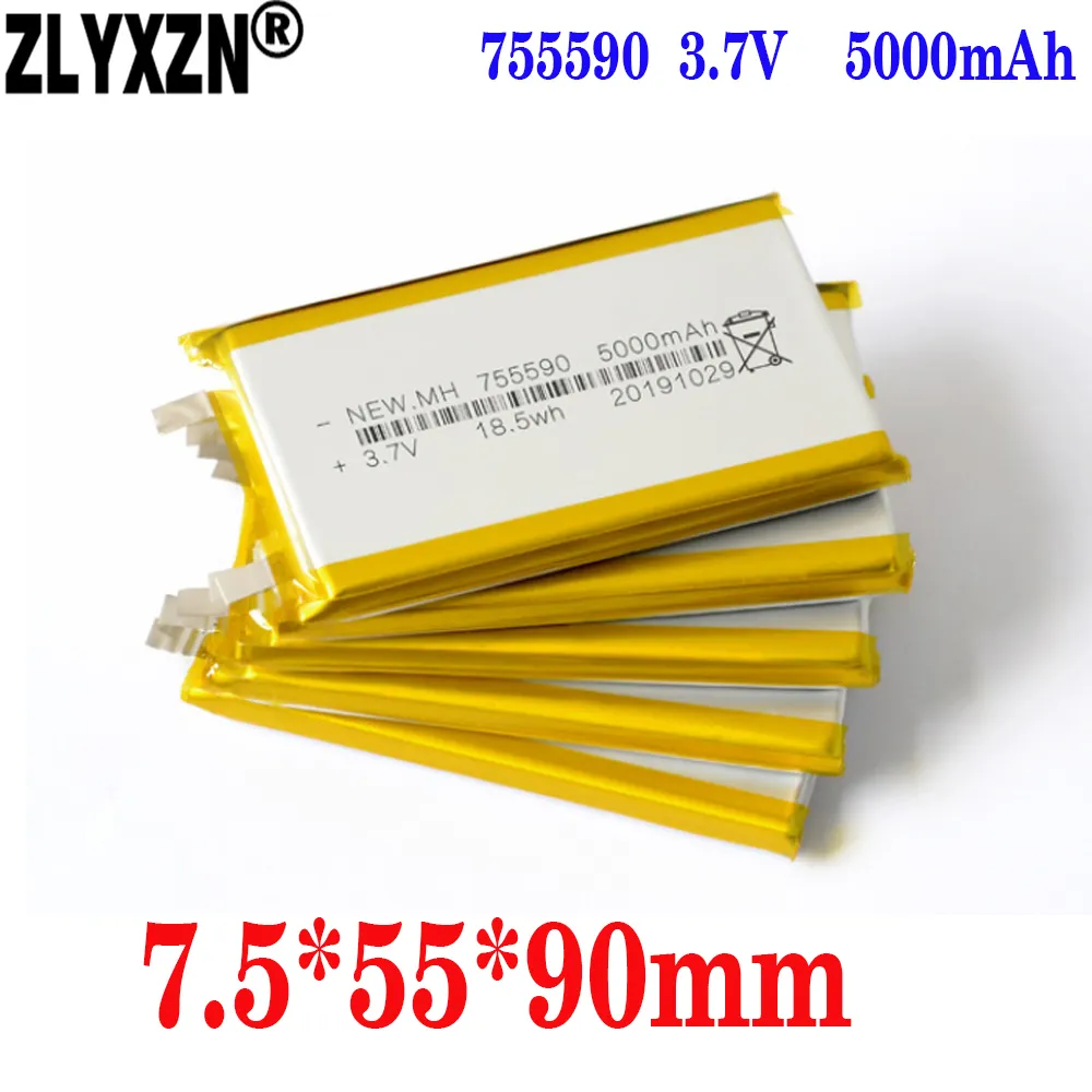 DHgate.com:5000mAh 3.7V LiPo Battery PackUpgraded Lithium Polymer ...