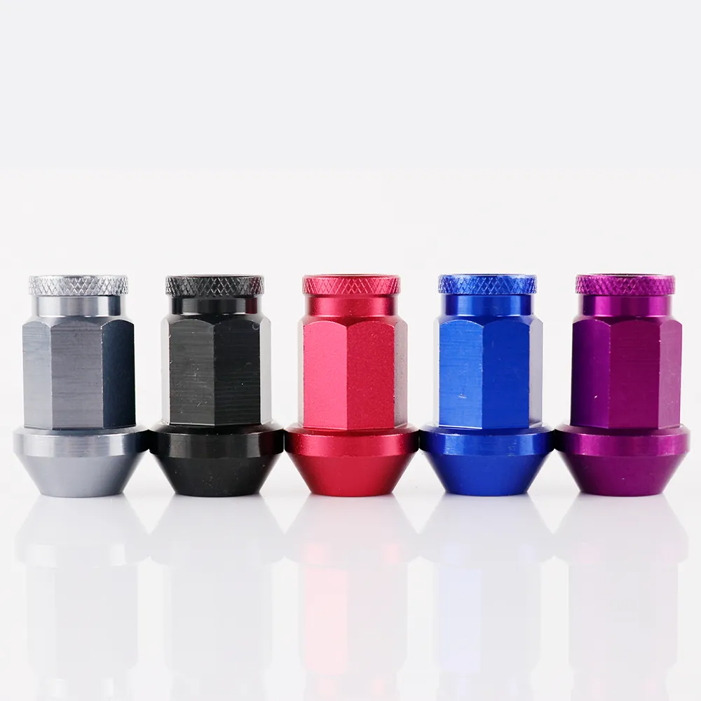 DHgate.com:JDM Aluminum M12x1.25 M12x1.5 Racing Lug Nuts (20 Pcs) for ...