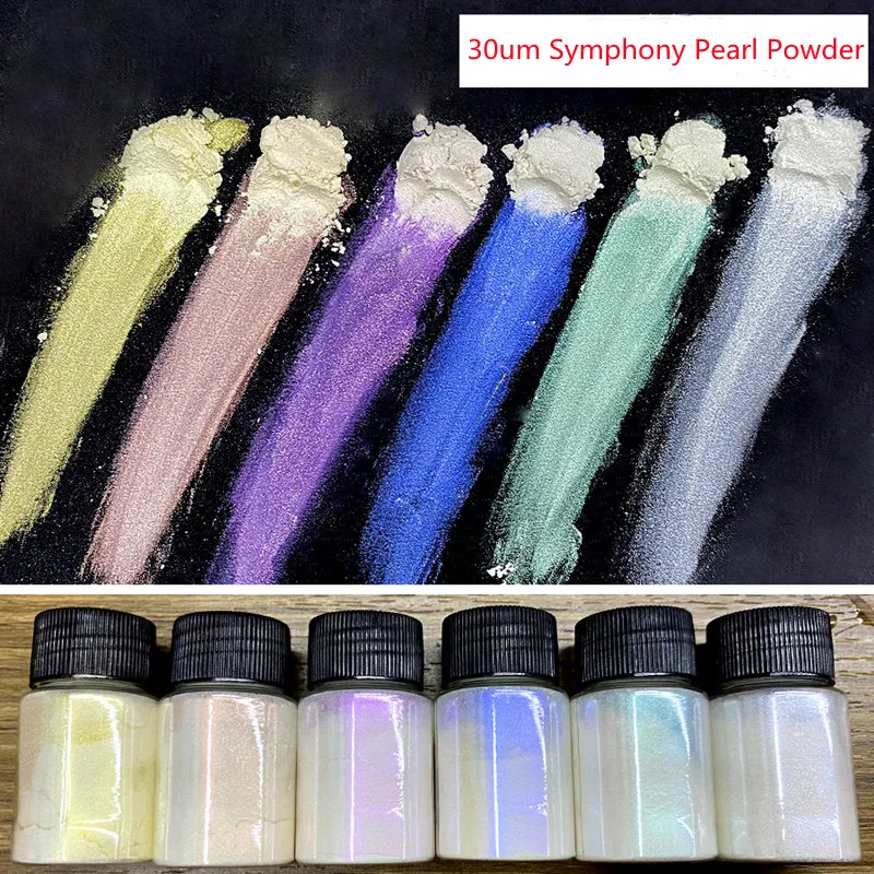 10g Bottle Pearlescent Mica Powder Pigment Shiny Symphony Mermaid ...