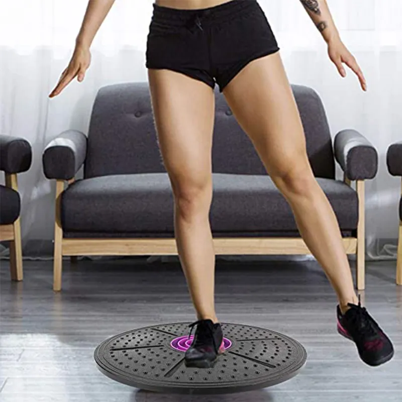 Yoga Balance Board with Steel Ball Twister, Core Training Balance ...