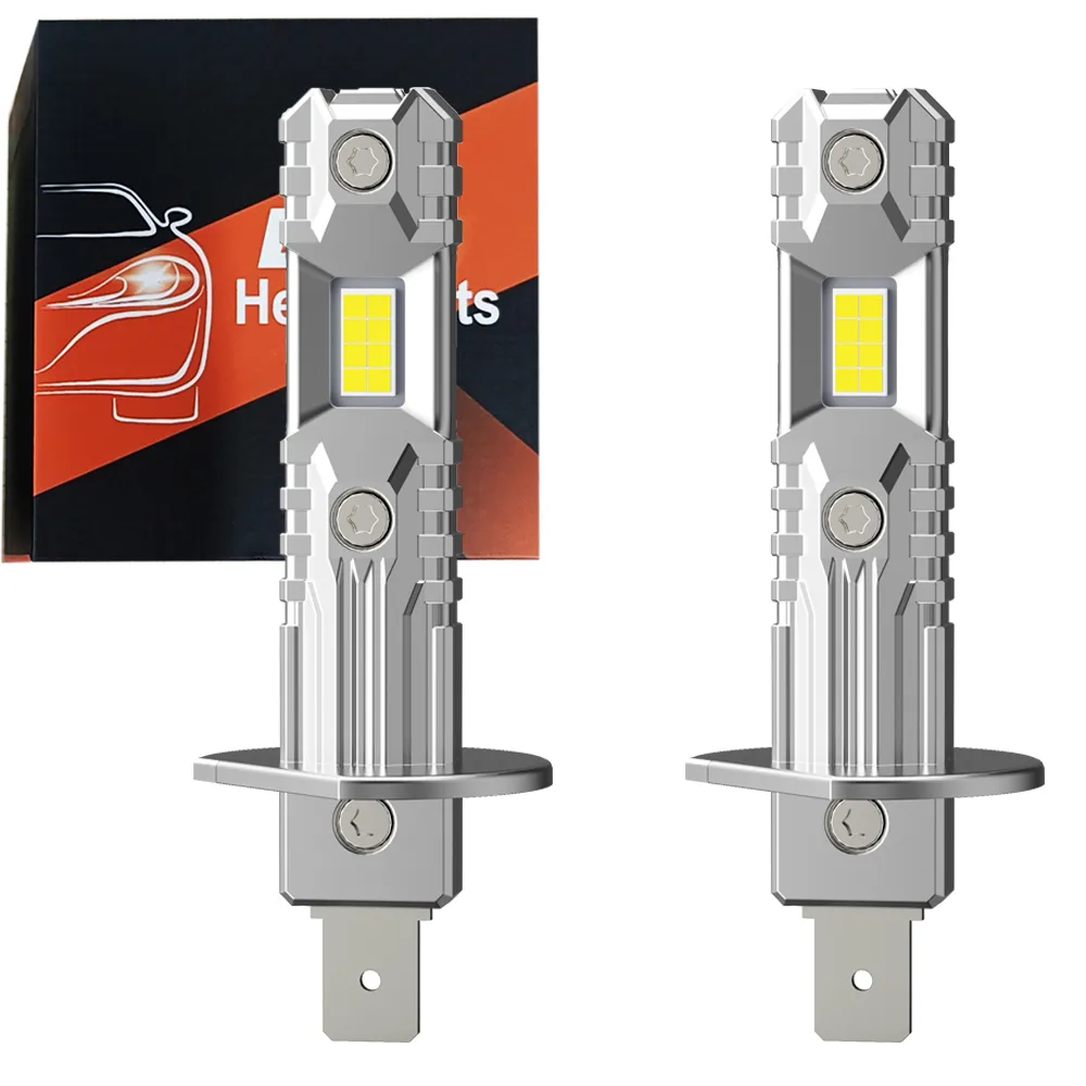 DHgate.com:High-Intensity H1 LED Headlight Canbus Car Light Bulb for ...