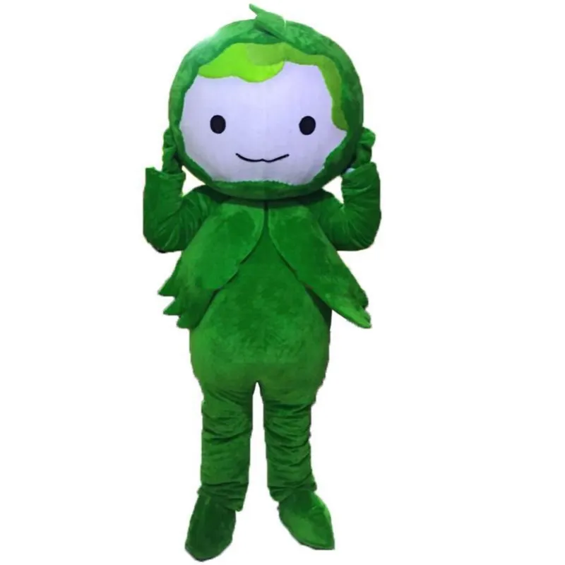 Green Cabbage Mascot Costume Cotton Plush Cartoon Anime Theme Unisex ...