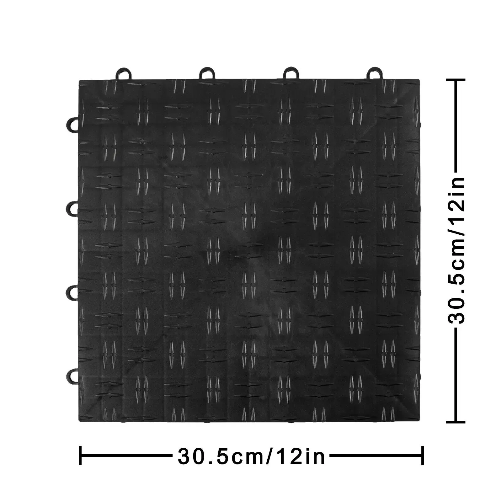 Durable Interlocking Garage Floor Tiles: Non-Slip, Waterproof PVC ...