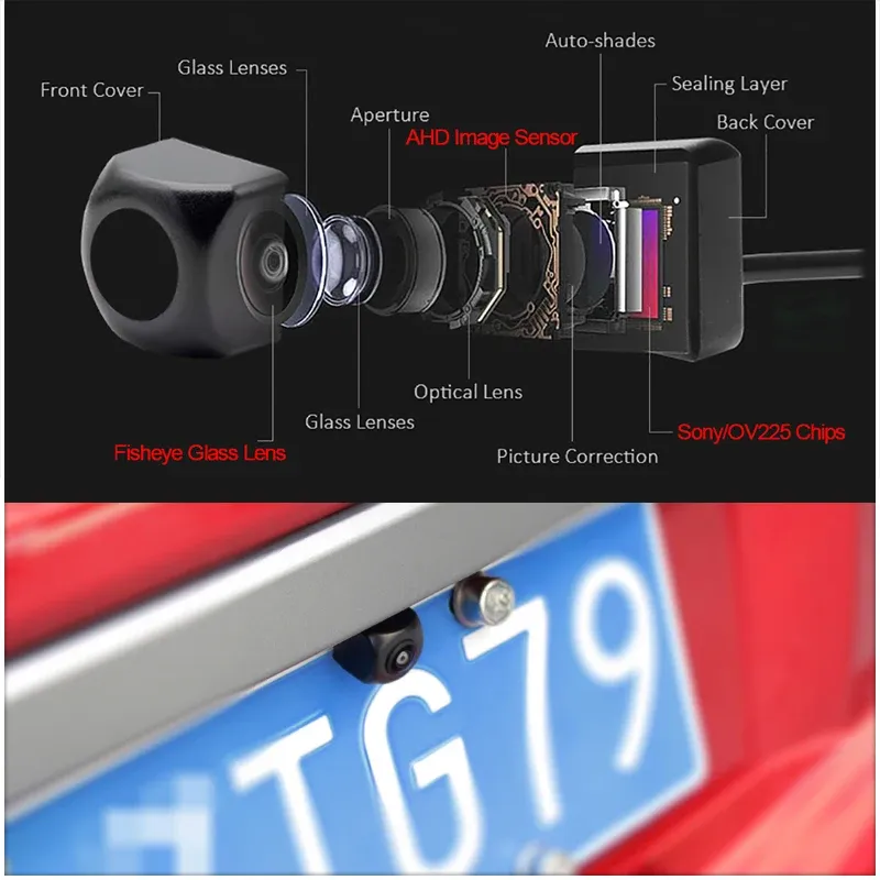 GreenYi Quality HD 7 Inch IPS Screen AHD Car Parking Monitor With AHD ...