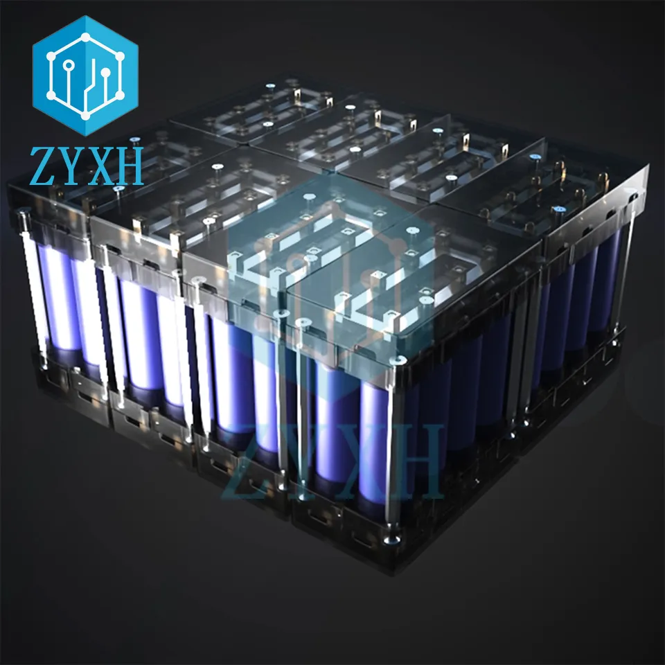 2S3P 3S2P 1S8P Splicable Battery Holder Box for 18650 21700 Batteries ...