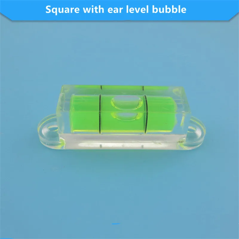 Compact Green Mini Round Spirit Level with Bubble for DIY Shelf ...