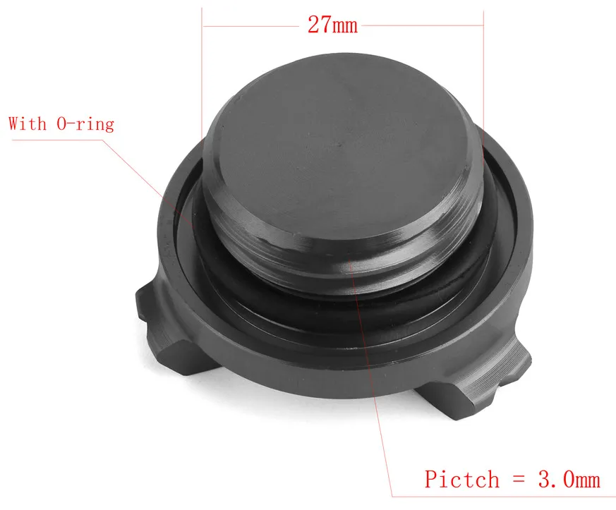 Logo FJR CNC Aluminum Oil Filler Cap for Yamaha FJR 1300 2001-2017 ...