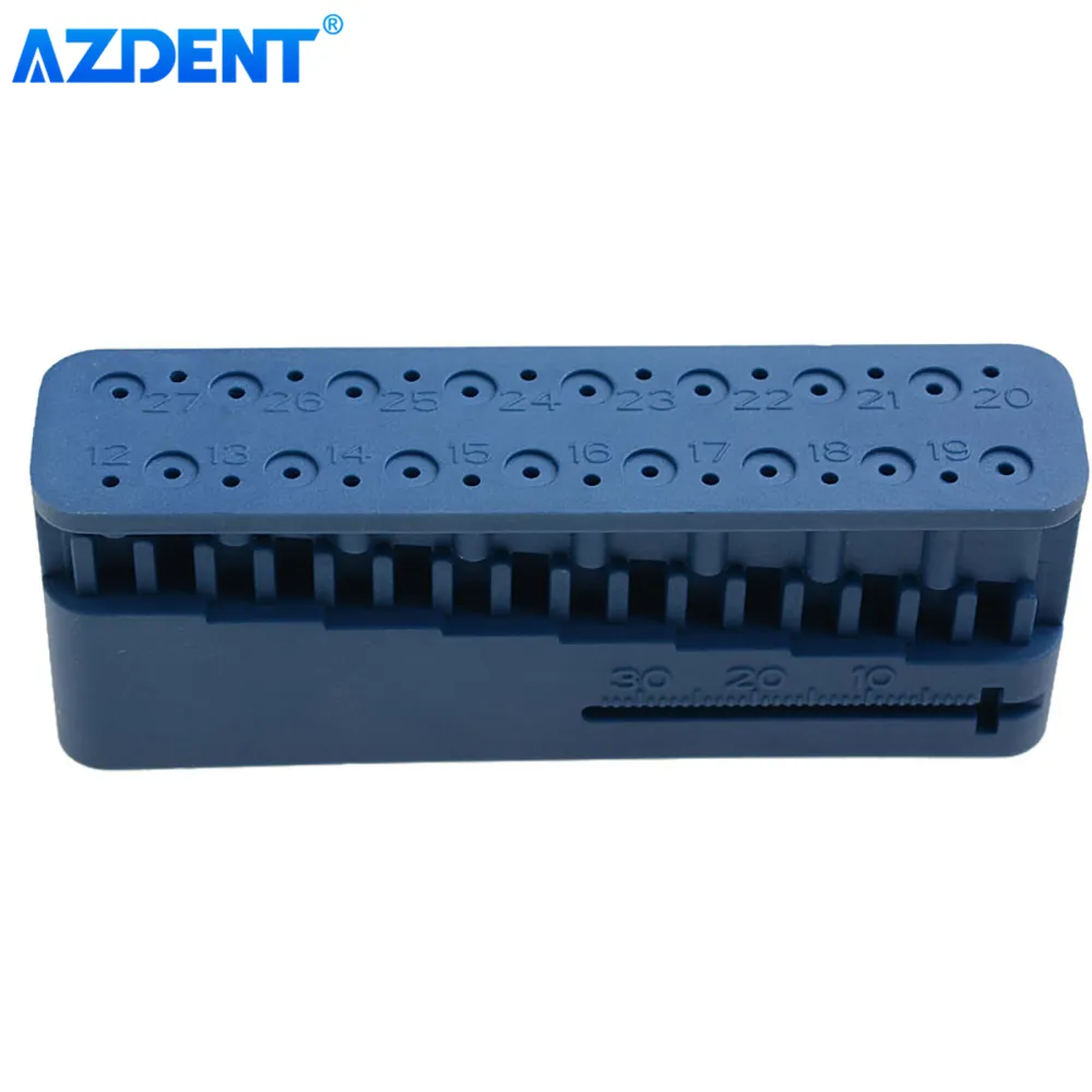 DHgate.com:2024 AZDENT Endo Ruler Holder, Dental Endodontic Block Files ...