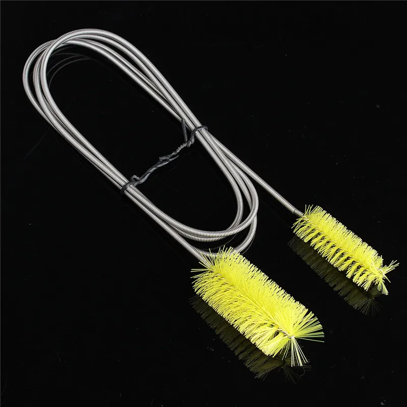 55M Flexible Aquarium Cleaner Brush - Double Head Pipe Cleaning Tool ...