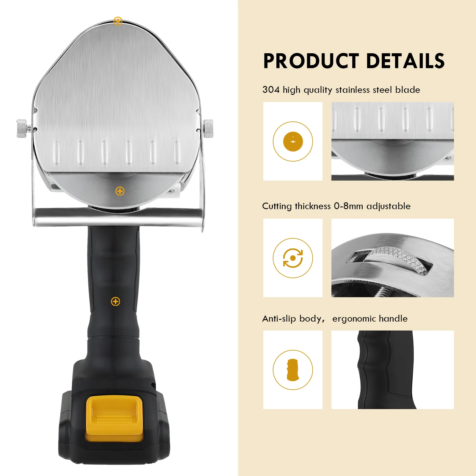 DHgate.com:Electric Doner Kebab Slicer, 220V Meat Shawarma Knife ...