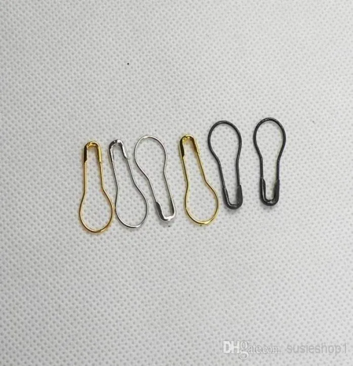 Bulk Pack ed Safety Pins - Assorted Pear Shaped Bulb Pins for Crafts ...