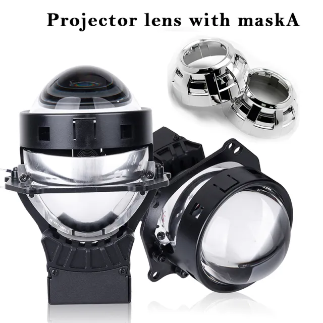 Sanvi A8 PRO 3.0 inch 110W 5500K Car Bi-Led Lens LED Projector ...