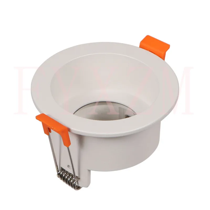 Adjustable LED Recessed Lighting Frame Round Ceiling Fixture Bracket ...