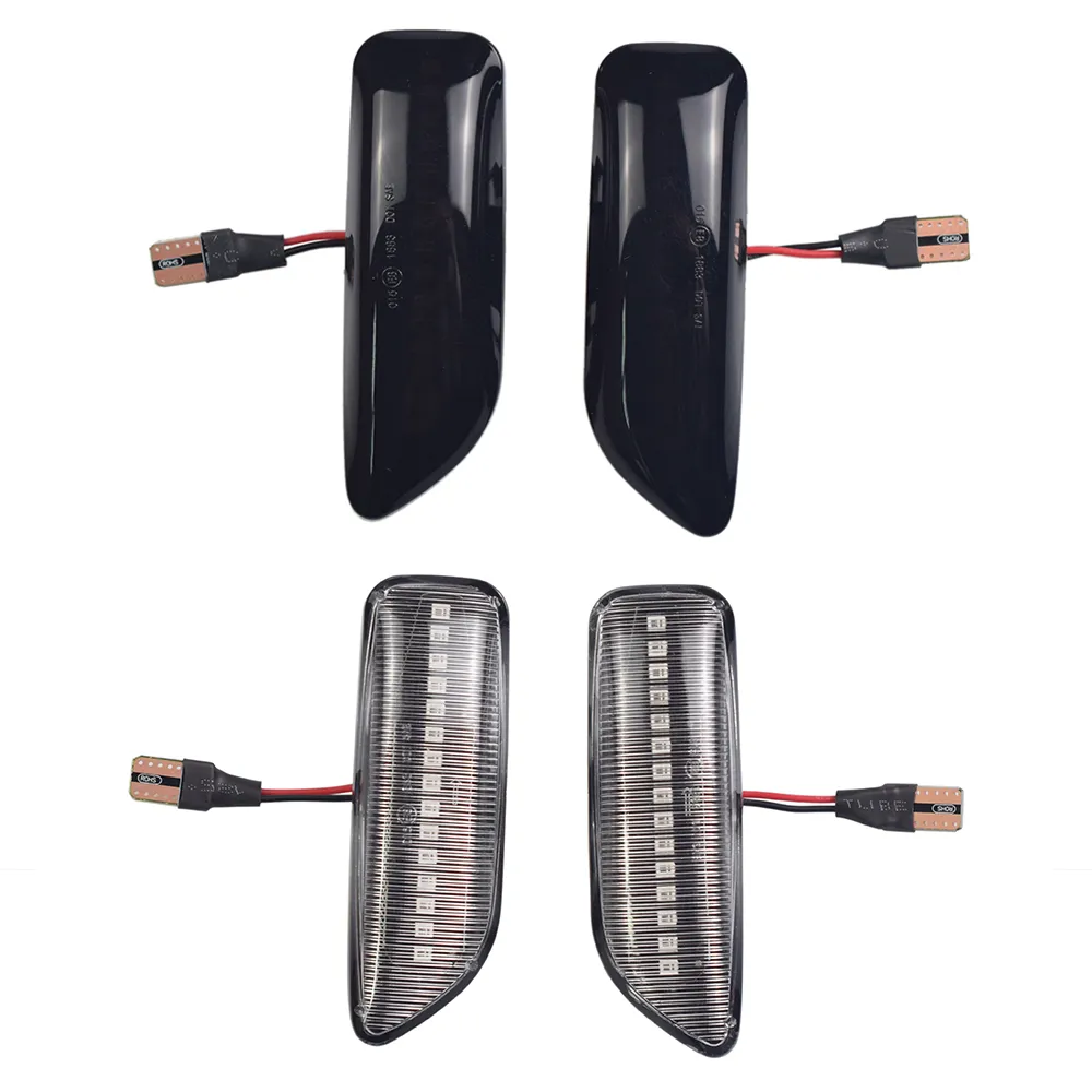 DHgate.com:Smoked Amber Dynamic LED Side Marker Turn Signal Light For ...