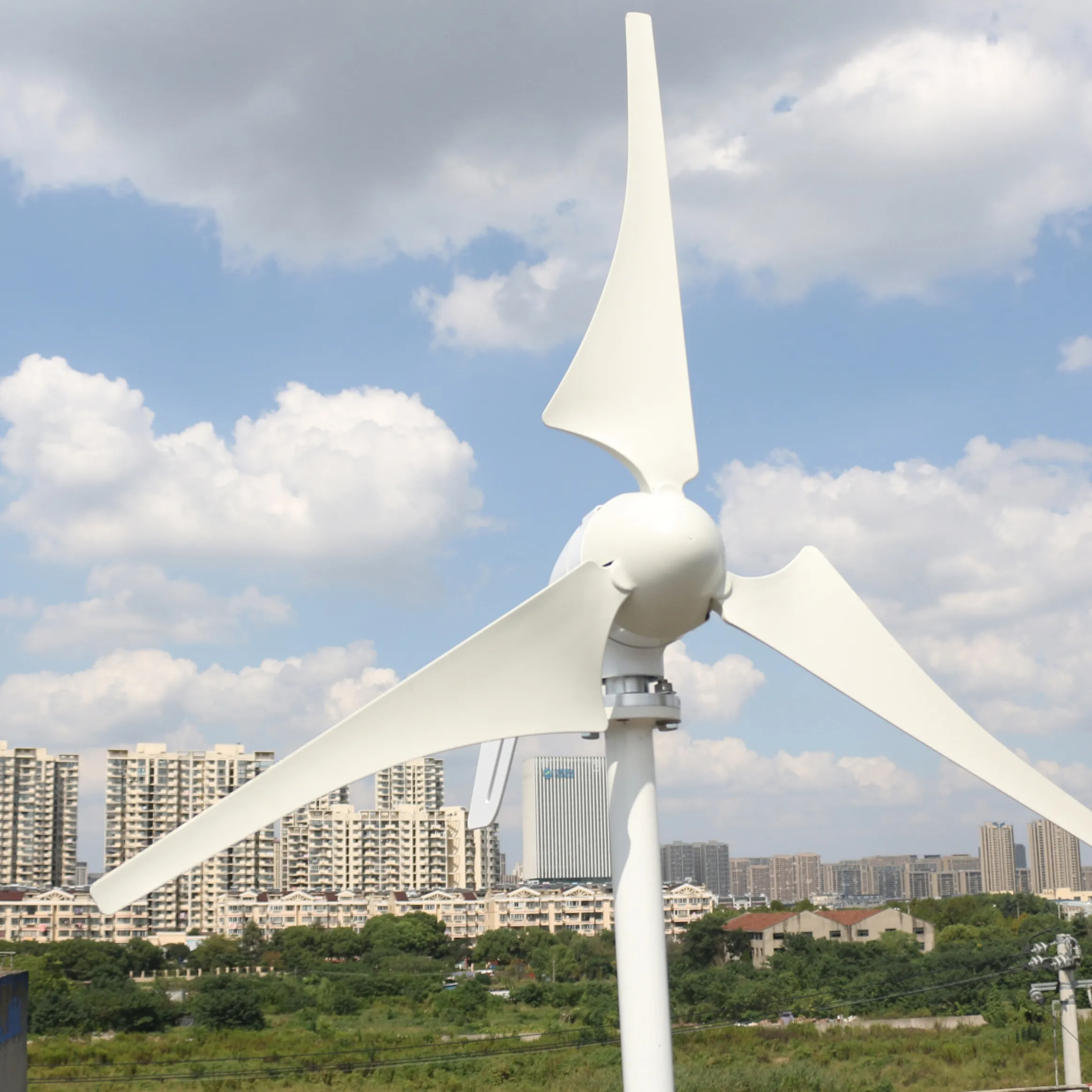 DHgate.com:Horizontal Axis Wind Turbine Generator, 12V/24V/48V 3/5/6 ...